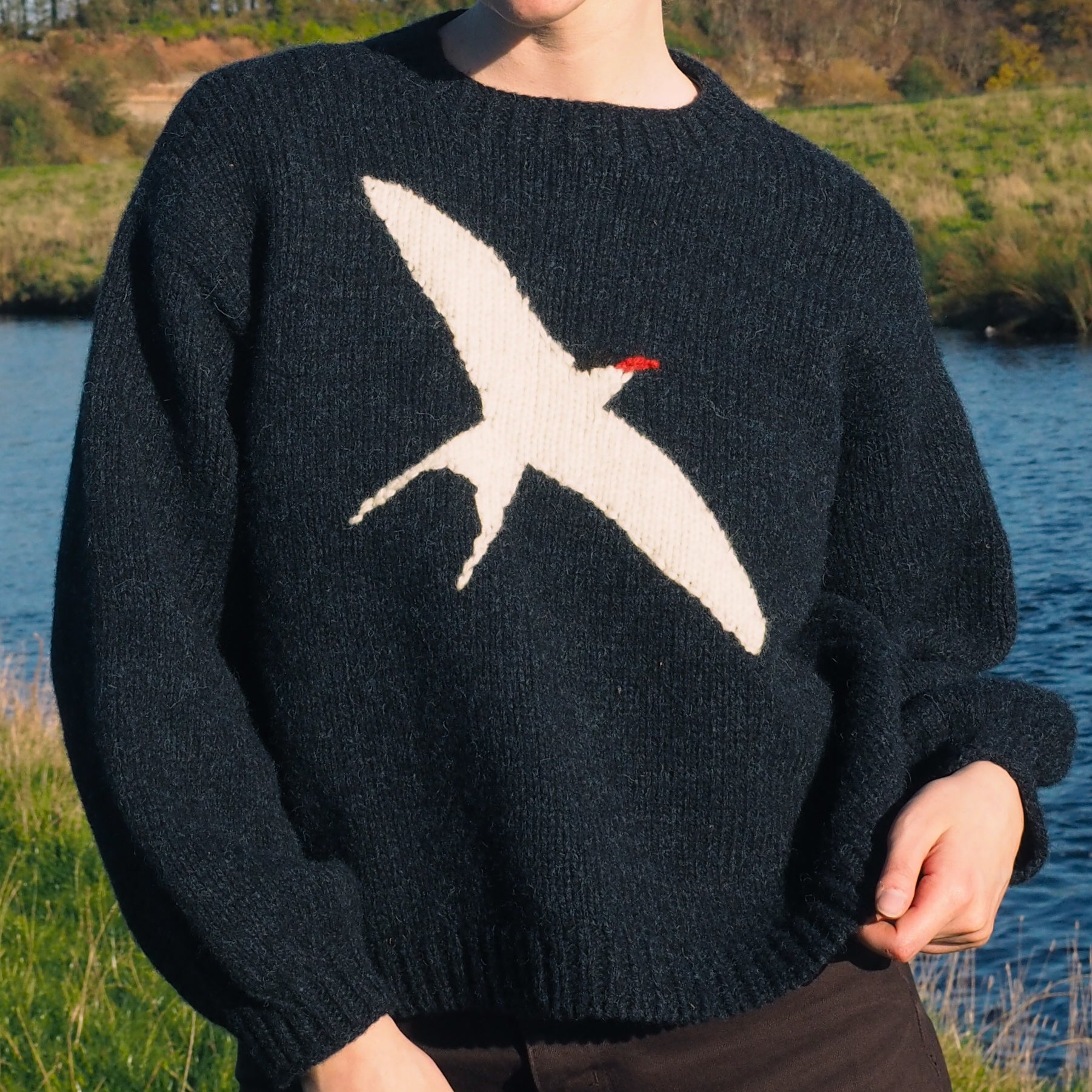 Arctic Tern Jumper – Lillian Greenough Knitwear
